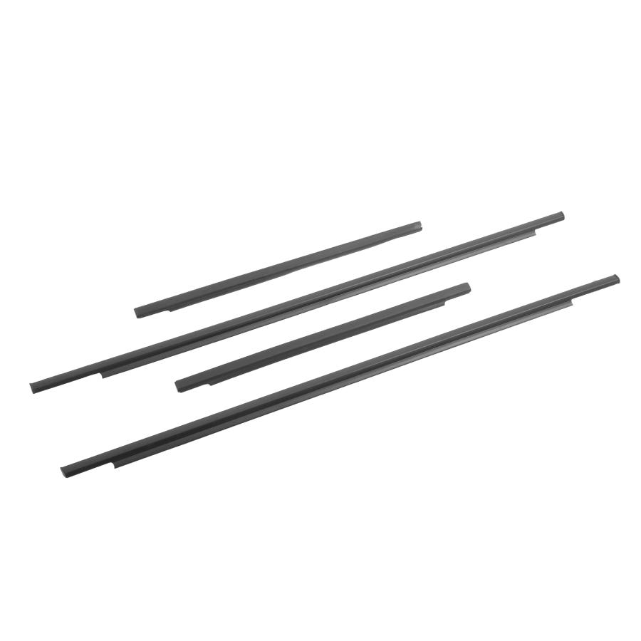 uxcell 4個入り ウィンドウウェザーストリップドアシールベルト 68161-35073 68162-35073 Toyotaに対応 ...