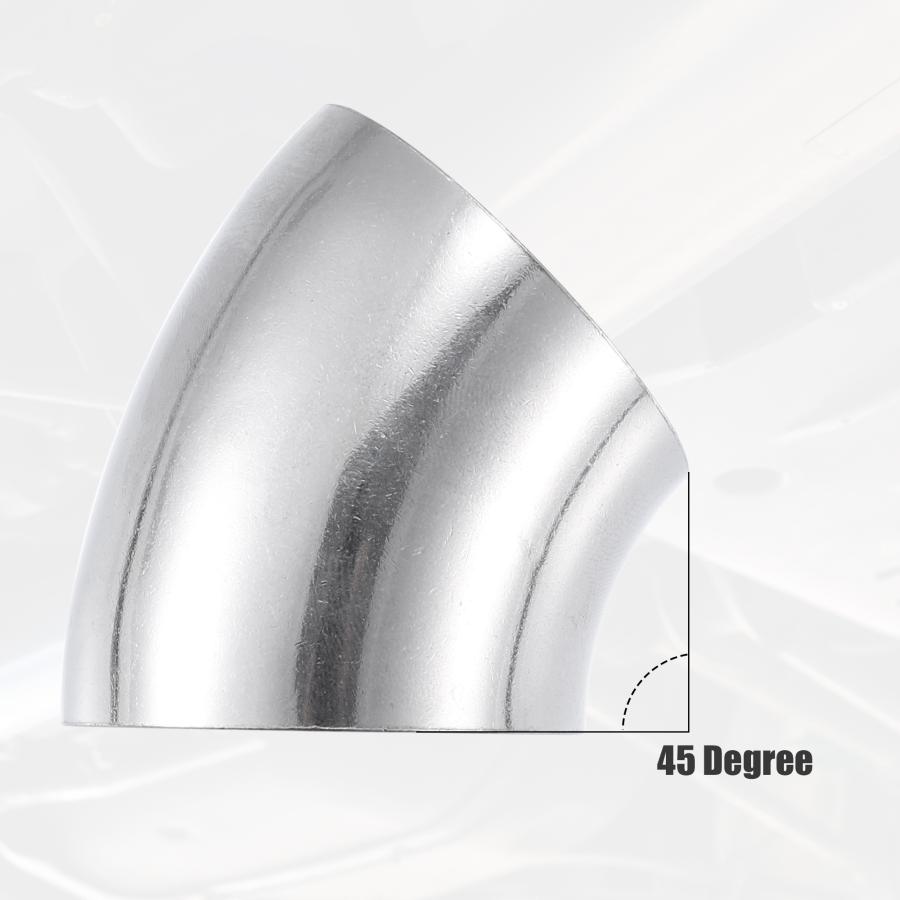 uxcell 45度マンドレルベンドエルボ排気エルボパイプ SS304 ステンレス鋼曲げ管 51mm配管 外径51mm シルバートーン : ソウテン - 通販 - Yahoo!ショッピング