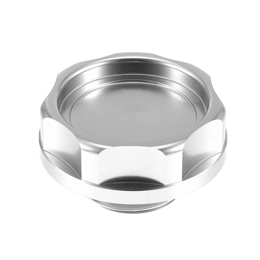 A ABSOPRO カーオイルフィラーキャップ エンジン改造タンクカバー Engine B Seriesに対応 Hon daに対応 シルバー ...