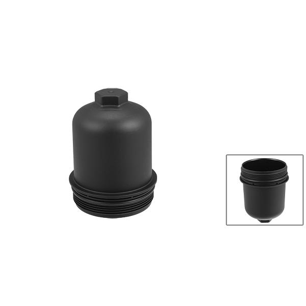 A ABSOPRO エンジンオイルフィルターハウジングカバーキャップ 94610702275 Porscheに対応 プラスチック ブラック ...