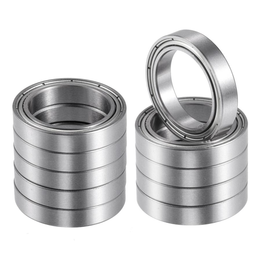 ACROPIX 単列深溝玉軸受 ダブル金属シールド 6702ZZ 15x21x4mm シルバートーン 10個 : ソウテン - 通販 ...