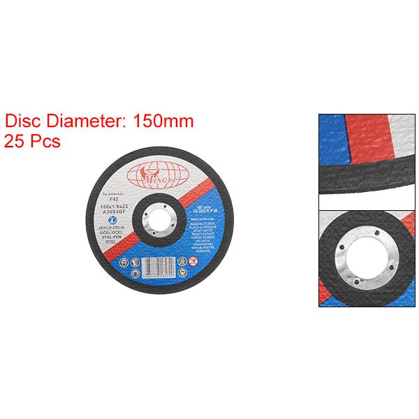 uxcell カットオフホイール アーバー酸化アルミニウム薄刃砥石 金属 ステンレス鋼用 150mm 22mm 25個 : ソウテン - 通販 - Yahoo!ショッピング