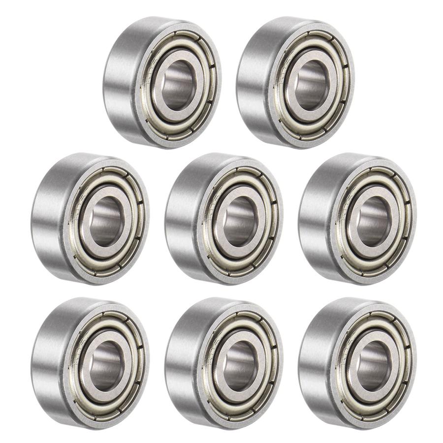 uxcell 605ZZ ディープグルーブボールベアリング 5mm内径 14mm外径 5mm厚 クロム鋼 A BEC1 ノイズレベル 8個入り : ソウテン - 通販 - Yahoo!ショッピング