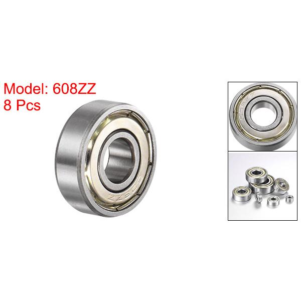 uxcell 608ZZ ディープグルーブボールベアリング 8mm内径 22mm外径 7mm厚 クロム鋼 A BEC1 ノイズレベル 8個入り : a23082800ux0035 : ソウテン ...