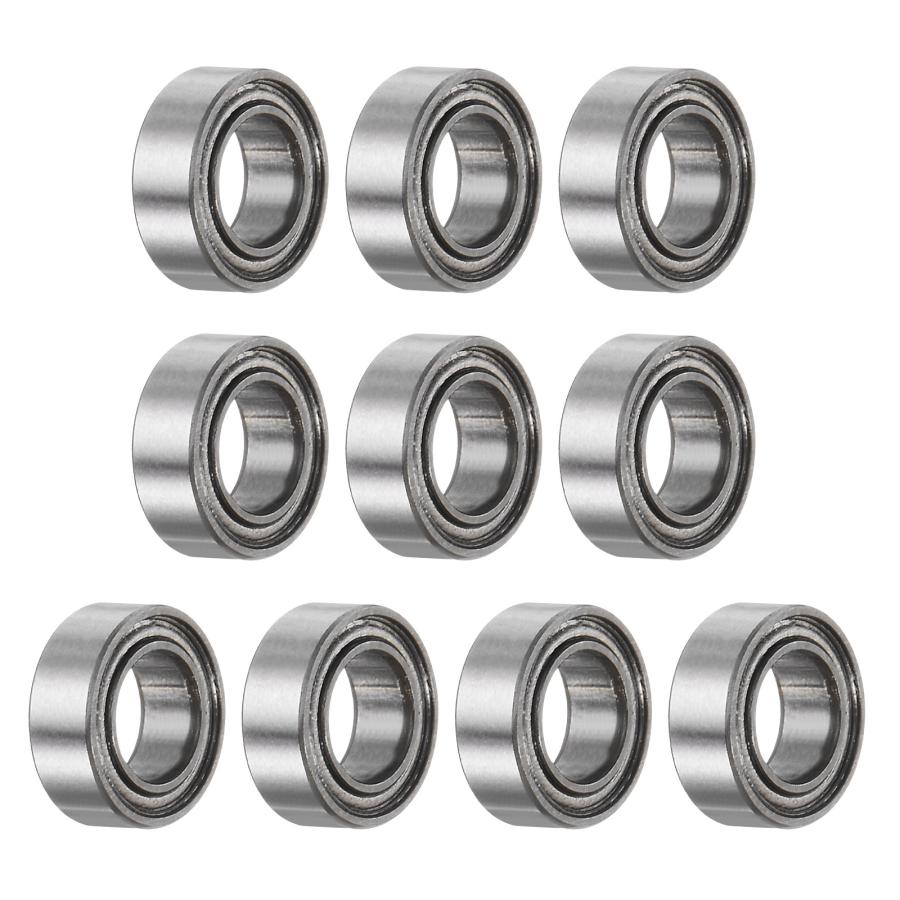 uxcell 10個 MR74ZZディープグルーブボールベアリング4x7x2.5mm クロム鋼ミニチュアベアリング P6 AB EC 3 : ソウテン - 通販 - Yahoo!ショッピング