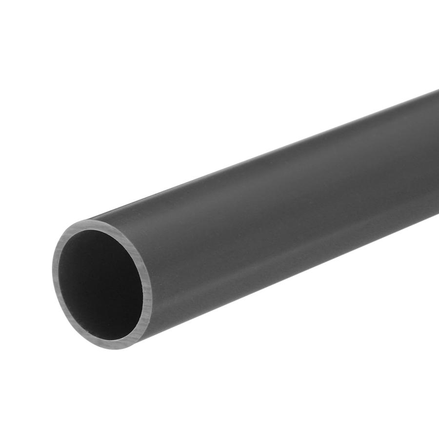 uxcell PVC剛性丸パイプ 21mm内径 25mm外径 20cm/8" 長さ ライトグレー 高耐久性 水管 クラフト ケーブルスリーブ用 ...