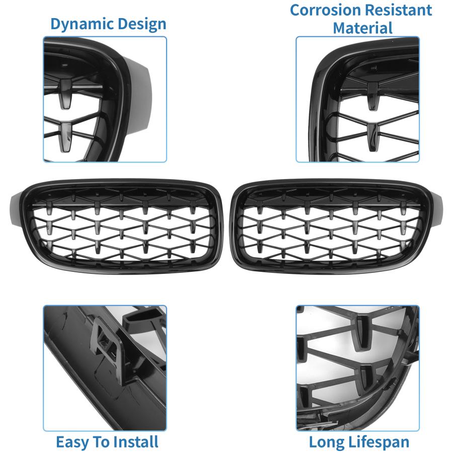 X AUTOHAUX No.51130054493/51130054494 BMWに対応 3シリーズF30 2013-2018用フロントフード ...