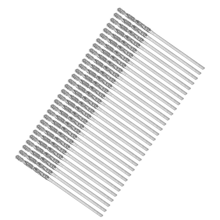 uxcell ダイヤモンドツイス トドリルビット 高速鋼ドリル ガラス 貝殻 宝石用石タイル ビーチグラス 宝石細工 装飾品 ブレスレット ネ ...