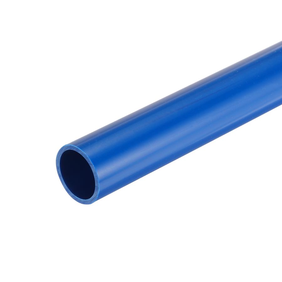 uxcell クリアPVC硬質パイプ 21mm（7/8"）内径 25mm外径 12" 高耐衝撃性 水道管 水槽 温室 庭園 ブルー ...