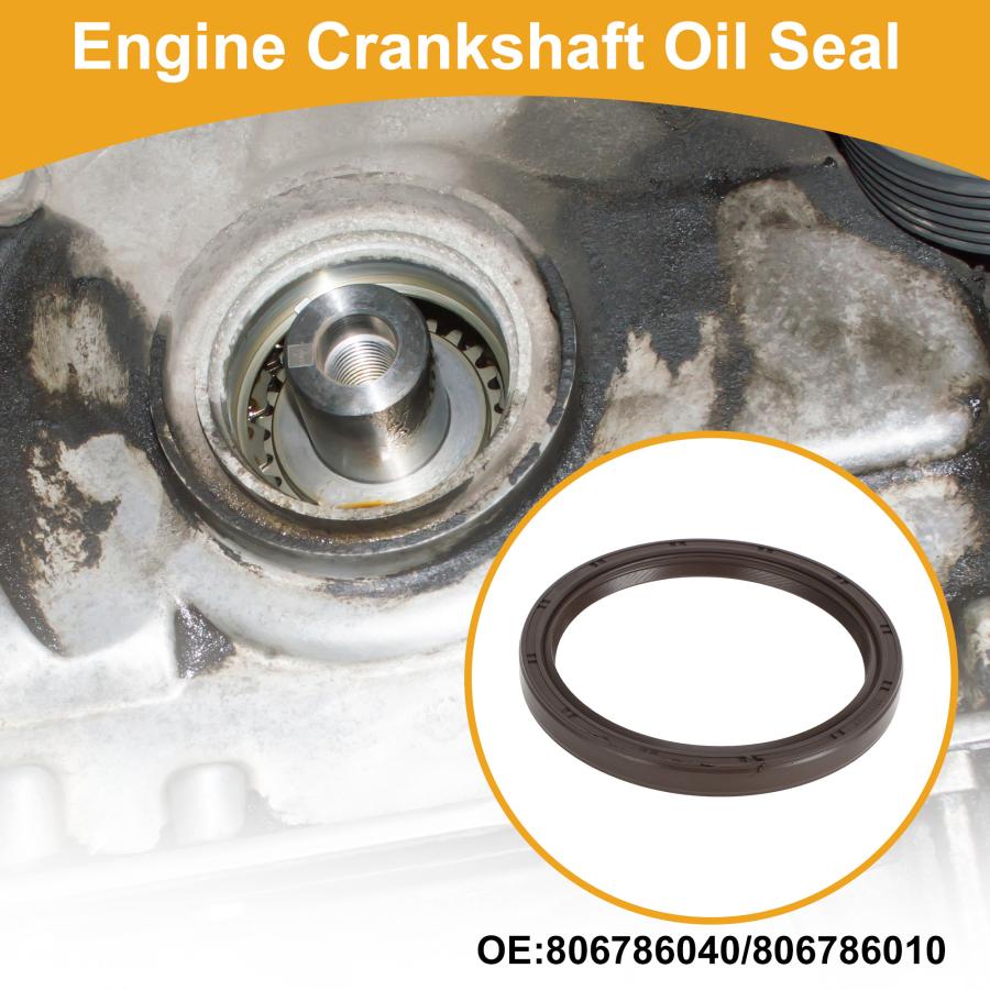 Partuto クランクシャフトオイルシールNo.806786040/806786010 Subaruに対応インプレッサ1996-2010 ...