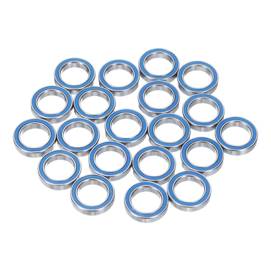 uxcell 20個 6701-2RS ミニチュア深溝玉軸受 12x18x4mm 両面シールドベアリング（青)電動機 機械用 P6（ABEC 3） : ソウテン - 通販 - Yahoo!ショッピング