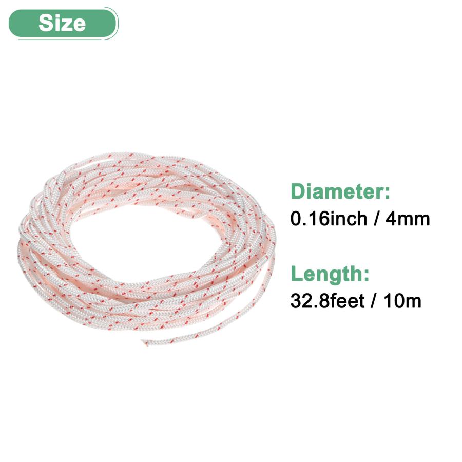 M METERXITY リコイルスターターローププルコード4mm 10m プルスターターロープ ナイロンプルコード モア/チェーンソー/トリマー/ブ : ソウテン - 通販 - Yahoo ...