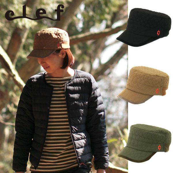 Clef clef クレ QUILTING RIB WORK CAP メンズ・レディース ワークキャップ 帽子 ランニングキャップ トレラン ...