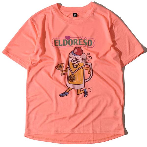 ELDORESO エルドレッソ Beerman Tee(Pink) E1011123 メンズ・レディース ドライ半袖Tシャツ : トレイルランニング専門店SOTOASO - 通販 ...