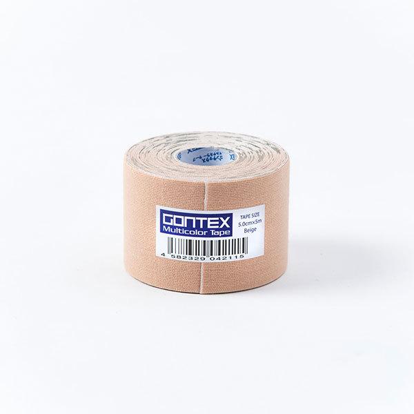 GONTEX(ゴンテックス) 伸縮性ロールテープ 幅5CM×長さ5M 万能な幅5cmの伸縮用ロールテープ型テーピング 【トレイルランニング ジョギング アウトドア 登山 ウ :go ...