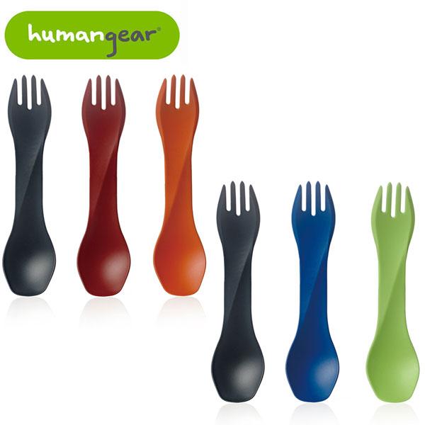 humangear ヒューマンギア GoBites ゴーバイトUNO MINI 3PACKS 1899070 ミニスポーク スプーン フォーク ...