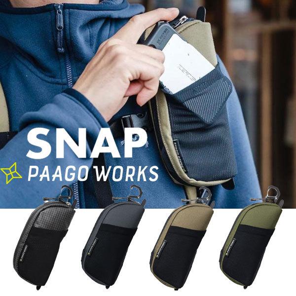 PAAGO WORKS パーゴワークス SNAP(スナップ) バックパック用ポーチ トトレラン ジョギング 自転車 リュックサック バッグ ...