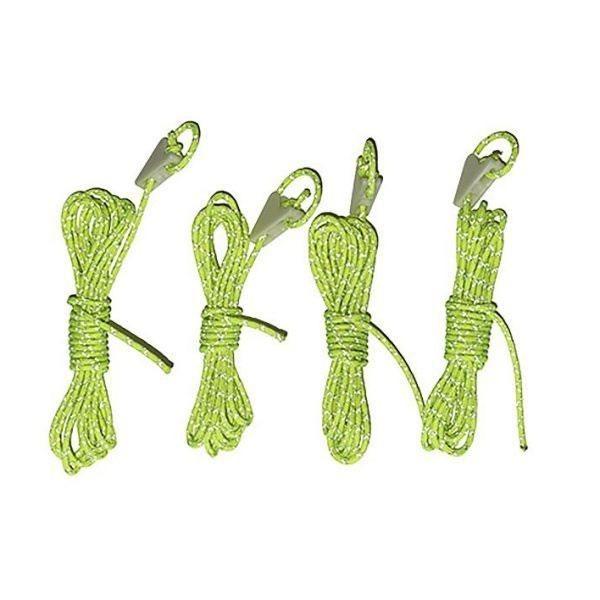 ZEROGRAM ゼログラム Reflective Cord sling+蓄光三角ストッパー (4セット) Mサイズ テントロープ テント タープ 設営 キャンプ用品 : ミカノ&トレイル ...