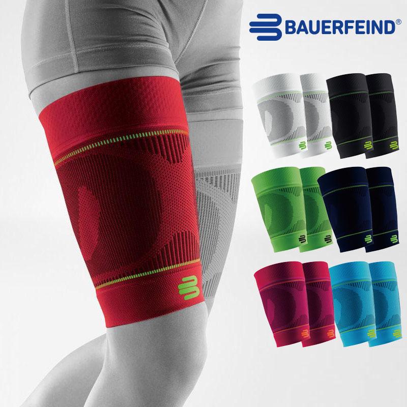 BAUERFEIND バウアーファインド SPORTS COMPRESSION SLEEVES UPPER LEG ランニング サポーター ...