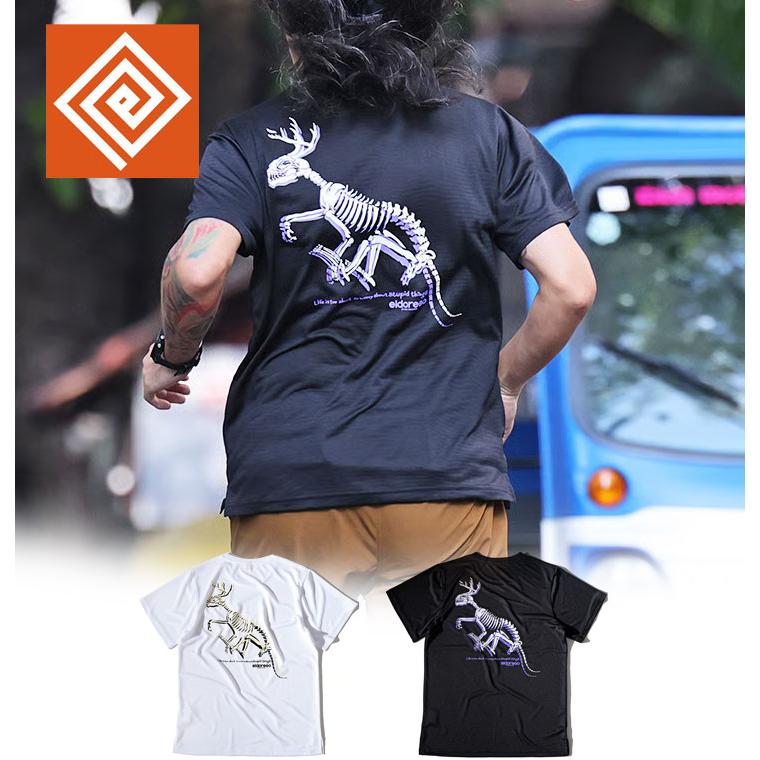 ELDORESO エルドレッソ Dinosaur Tee E1015115 メンズ・レディース ドライ 半袖 Tシャツ : 外遊びの専門店Cam!Com! - 通販 - Yahoo!ショッピング
