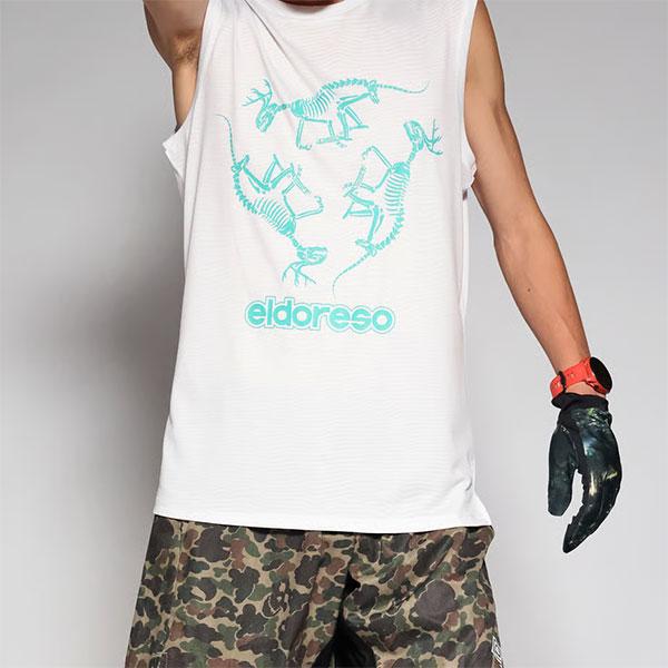 ELDORESO エルドレッソ Dinosaur Sleeveless E1220615 メンズ・レディース ドライ ノースリーブシャツ : 外遊びの専門店Cam!Com! - 通販 ...