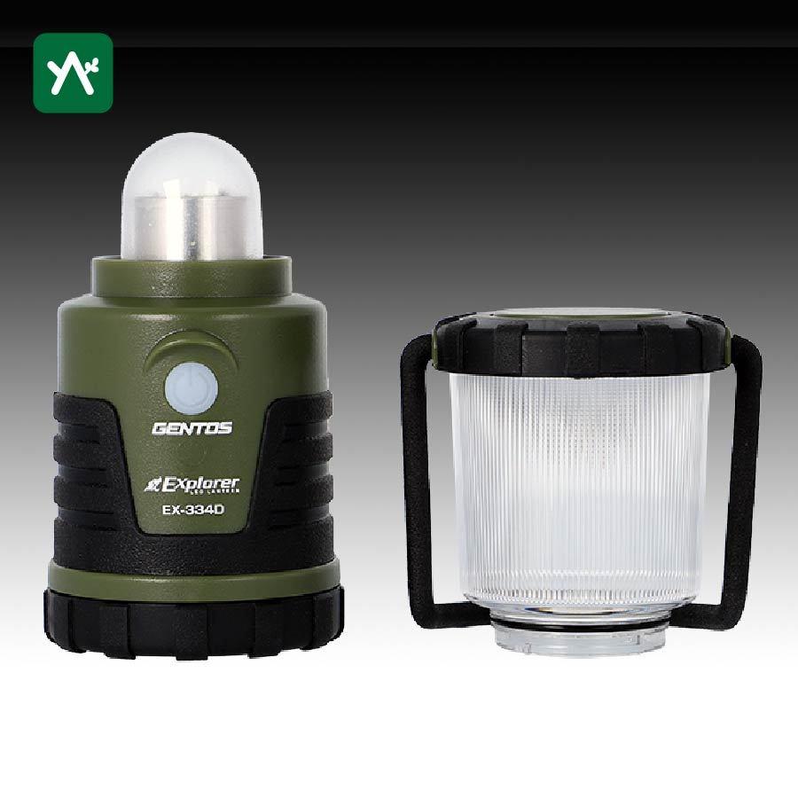 ジェントス エクスプローラーランタン EX-334D EX-334D LEDランタン : ex-334d : sotosotodays - 通販 - Yahoo!ショッピング