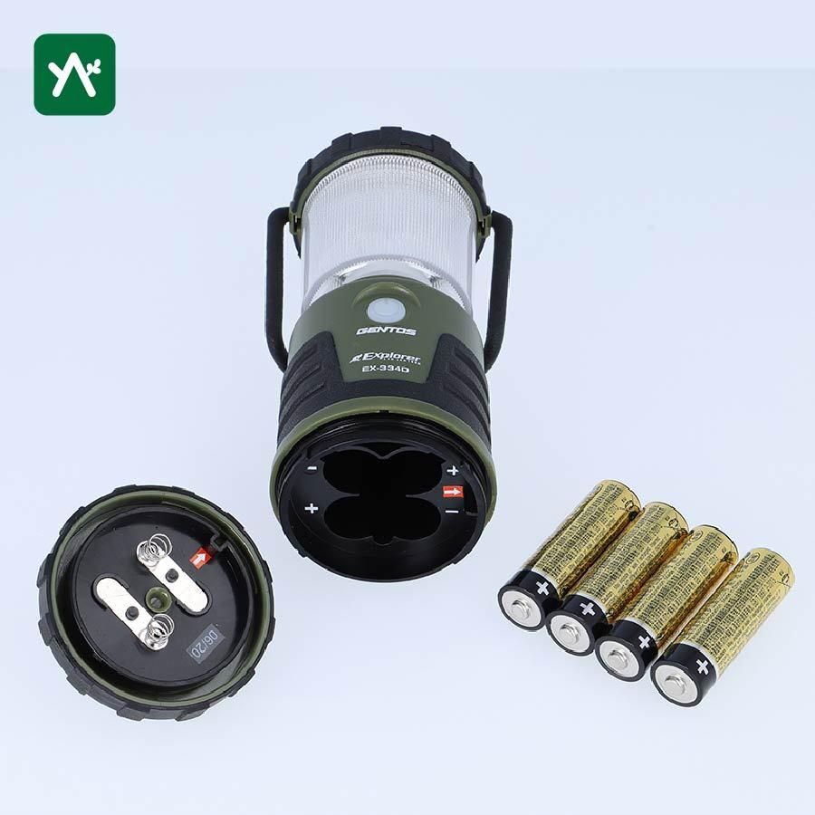 ジェントス エクスプローラーランタン EX-334D EX-334D LEDランタン : ex-334d : sotosotodays - 通販 - Yahoo!ショッピング