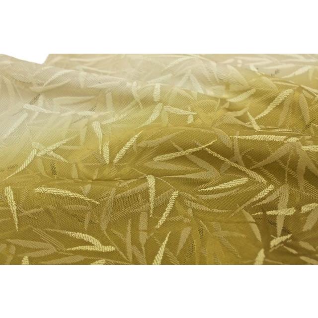 SOUBIEN（創美苑） 帯揚げ 正絹 日本製 ぼかし染め 芥子色 丹後