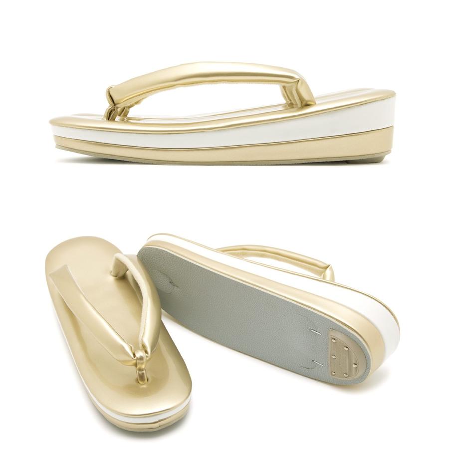 SOUBIEN（創美苑） 草履バッグセット 成人式 草履 バッグ 金色