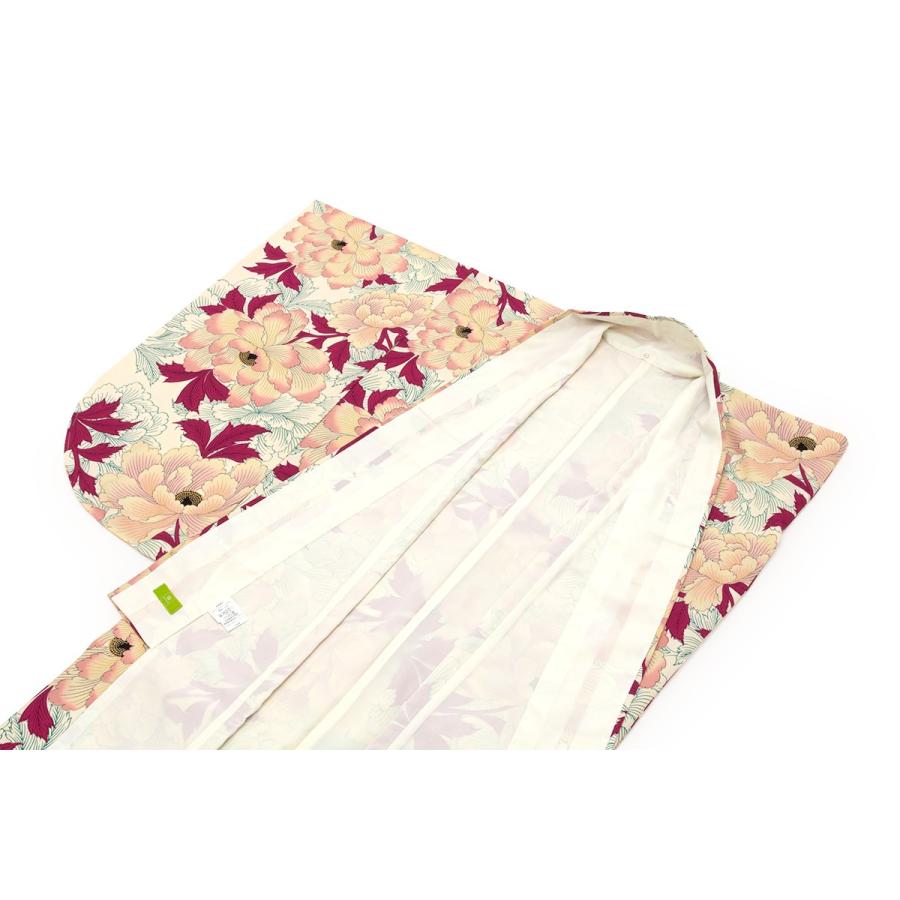 SOUBIEN（創美苑） 二尺袖着物 卒業式 袴 レディース クリーム ピンク