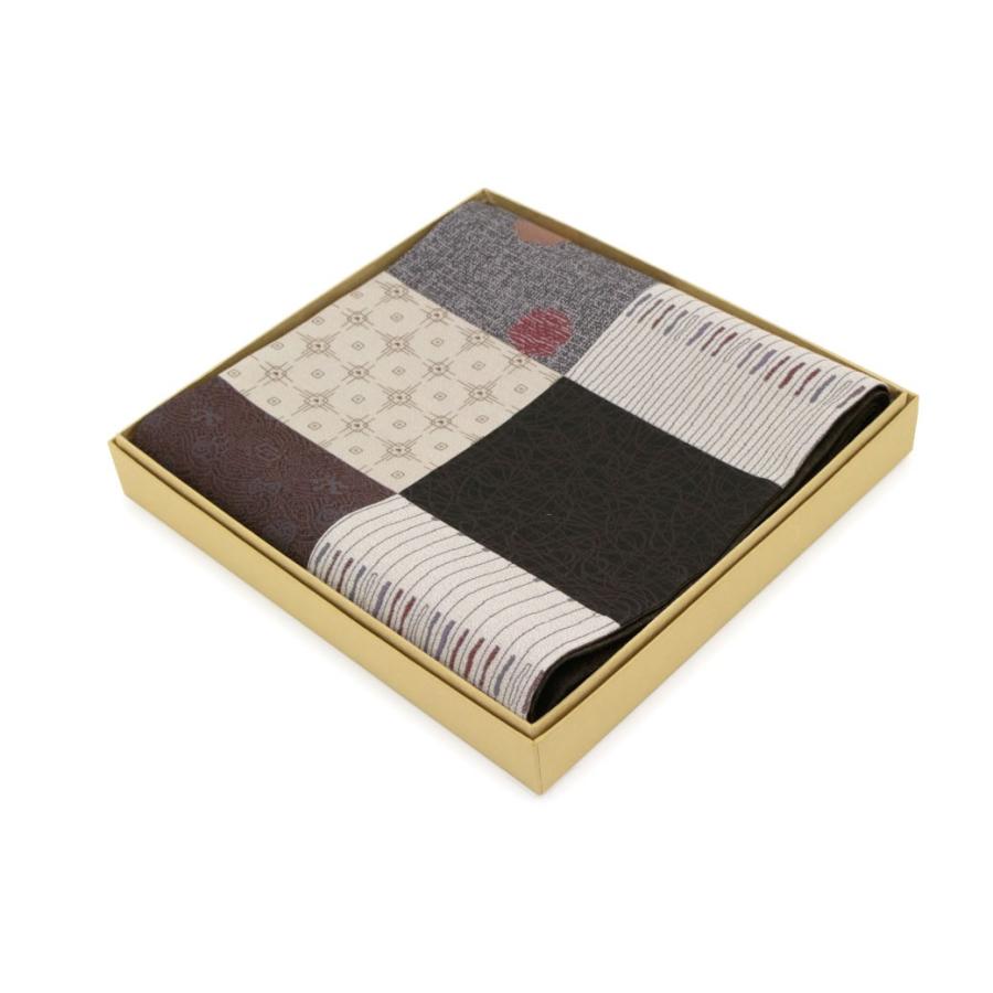 袋帯 未仕立て ブランド 和工房あやぎぬ 濃茶 ブラウン 灰色 グレー 白