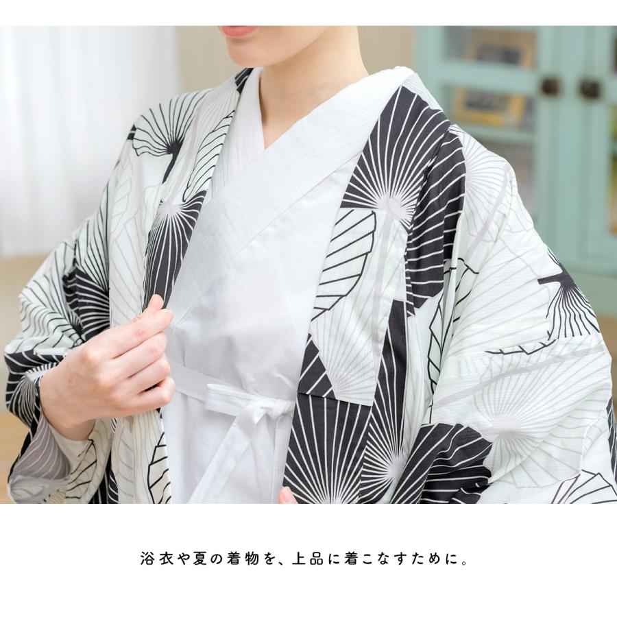 半襦袢 あづま姿 白 ホワイト ひんやり さらし 小千谷縮麻 半衿 半襦袢 あづま姿 白 ホワイト ひんやり さらし 小千谷縮麻 半衿