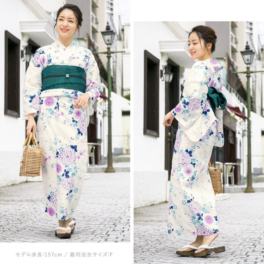 bonheur saisons（ボヌールセゾン） 浴衣 セット レディース レトロ