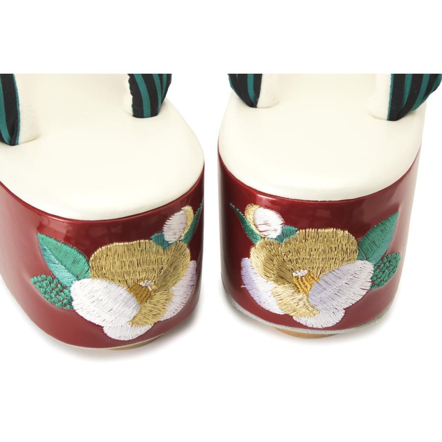 SOUBIEN（創美苑） 草履 成人式 レディース 厚底 振袖 白 パール