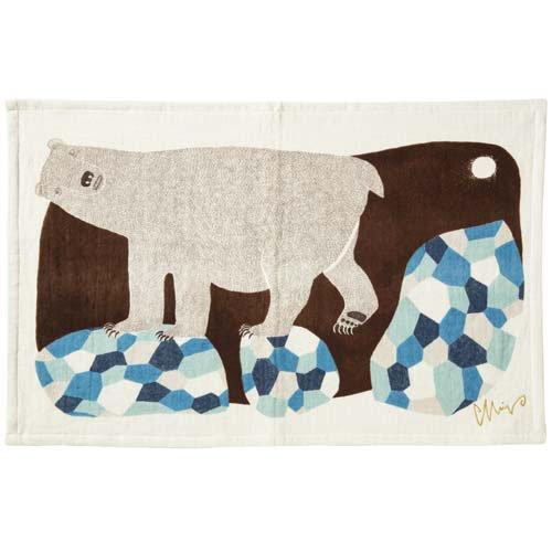 ティータオル morita MiW シロクマ(白夜の夜に) ブルー 1-69212-21-B ( 1枚 ) : 爽快ドラッグ - 通販 - Yahoo!ショッピング