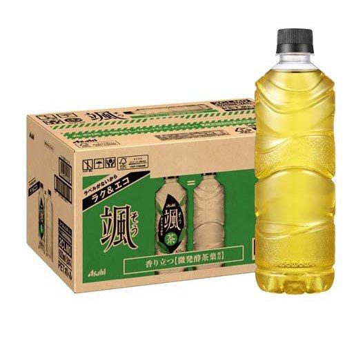 アサヒ 颯(そう) 緑茶 ラベルレス ペットボトル ( 620ml×24本入 )/ 颯 : 爽快ドラッグ - 通販 - Yahoo!ショッピング