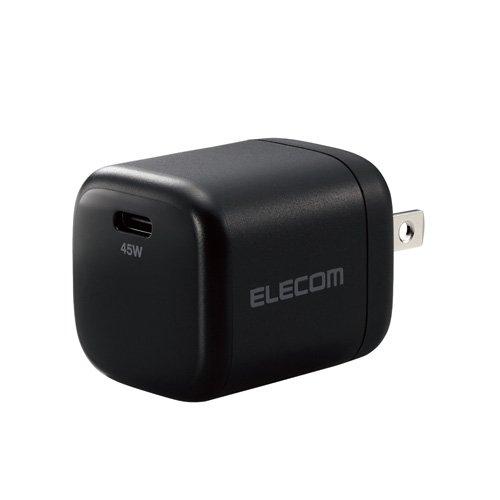 エレコム USB Type-C 充電器 PD 対応 45W タイプC*1 GaN 小型 軽量 ブラック ( 1個 )/ エレコム(ELECOM) :4549550252065:爽快ドラッグ ...