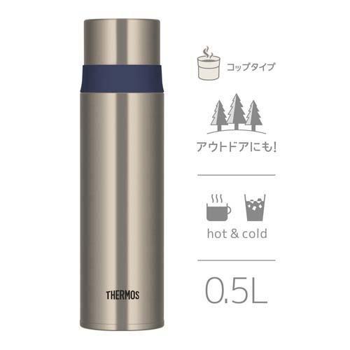 サーモス 水筒 ステンレスボトル 0.5L ステンレスブルー FFM-502 STBL ( 1個 )/ サーモス(THERMOS) : 爽快ドラッグ - 通販 - Yahoo!ショッピング