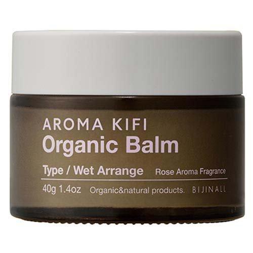 【単品6個セット】 アロマキフィ オーガニックバーム ウェットアレンジ 40g 濡れ髪 スタイリング スタイリング剤 保湿バーム バーム オーガニック【送料無料】 アロマキフィ オーガニックバーム ウェットアレンジ ( 40g )/ : 爽快