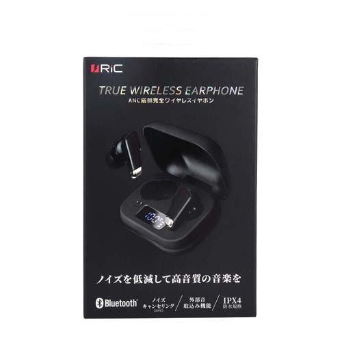 RiC ANC搭載完全ワイヤレスイヤホン ブラック BT0030BK ( 1個 RiC ANC搭載完全ワイヤレスイヤホン ブラック BT0030BK ( 1個