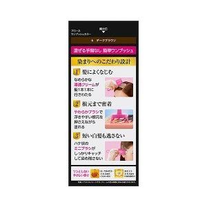 ブローネ ワンプッシュカラー 6 ダークブラウン ( 80g )/ 白髪染め