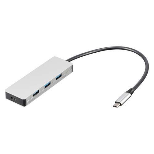 Digio2 USB3.2Gen2 Type-C アルミ4ポート変換ハブ PD対応 STIX UH-C3334SL ( 1個 )/ : 爽快 ...