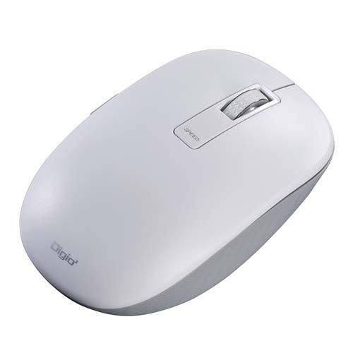 Digio2 Bluetooth 静音マウス 5ボタンBlueLED h34 MUS-BKF219W ( 1個 ) : 爽快ドラッグ - 通販 - Yahoo!ショッピング