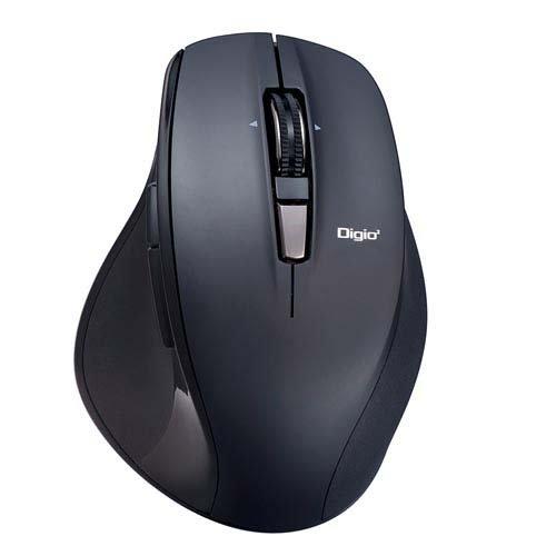 Digio2 Bluetooth 高速スクロール静音マウス 5ボタン／BlueLED MUS-BKF165NBK ( 1個 ) : 4902205264910 : 爽快ドラッグ - 通販 ...