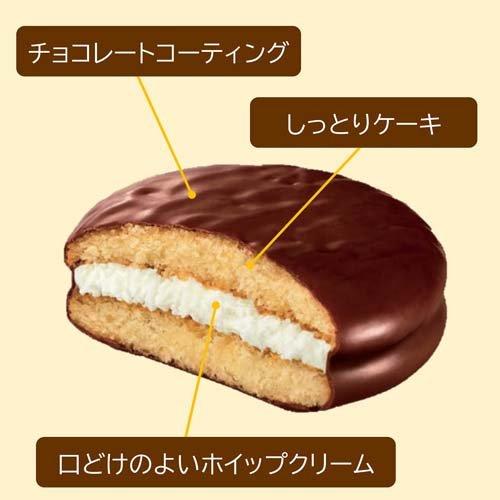 ロッテ チョコパイ ( 6個入 )/ 半生 ケーキ シェア 適時食 おやつ 個包装 ) : 爽快ドラッグ - 通販 - Yahoo!ショッピング