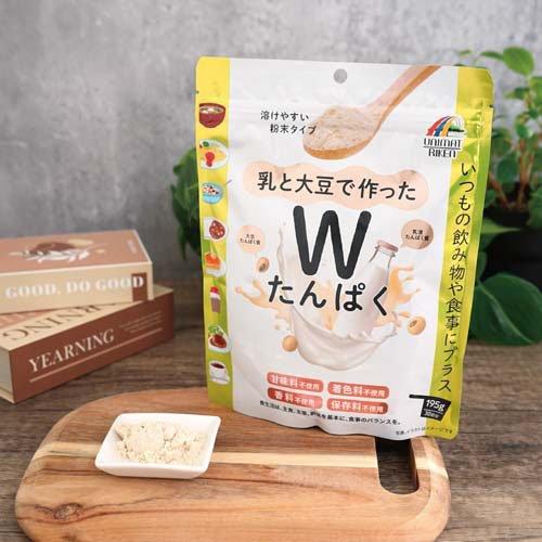 Uリケン 乳と大豆で作ったWたんぱく ( 195g ) : 爽快ドラッグ - 通販 - Yahoo!ショッピング