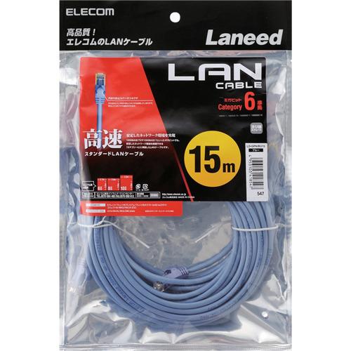 エレコム LANケーブル CAT6 準拠 15m ブルー LD-GPN／BU15 ( 1本 )/ エレコム(ELECOM) : 爽快ドラッグ - 通販 - Yahoo!ショッピング
