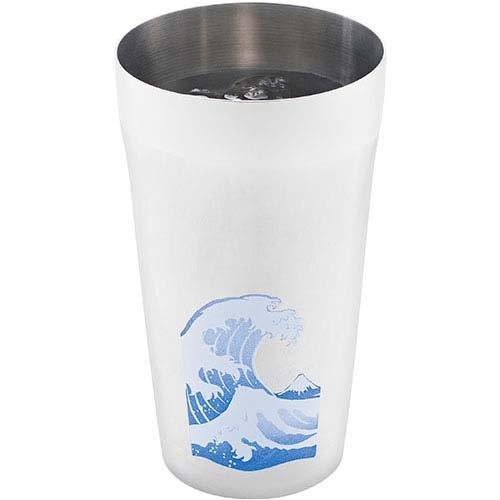 よこやま 燕熟の技 感温ステンレスタンブラー420ml 波に富士 EJK-402 ( 1個 ) : 爽快ドラッグ - 通販 - Yahoo!ショッピング