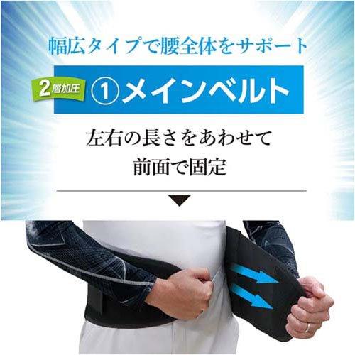 福徳産業 サポートベルト 腰サポーター 加圧ベルト 大きいサイズ 男女兼用 ＃9655 ( 1個 ) : 爽快ドラッグ - 通販 - Yahoo!ショッピング