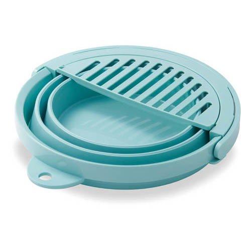 折りたたみバケツ ちょい置きトレー付き ミントグリーン I-640 ( 1個 )/ ISETO(伊勢藤) : 爽快ドラッグ - 通販 - Yahoo!ショッピング